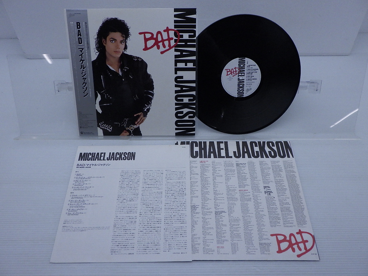日本代購代標第一品牌【樂淘letao】－Michael Jackson(マイケル・ジャクソン)「Bad(バッド)」LP（12インチ）/EPIC ...