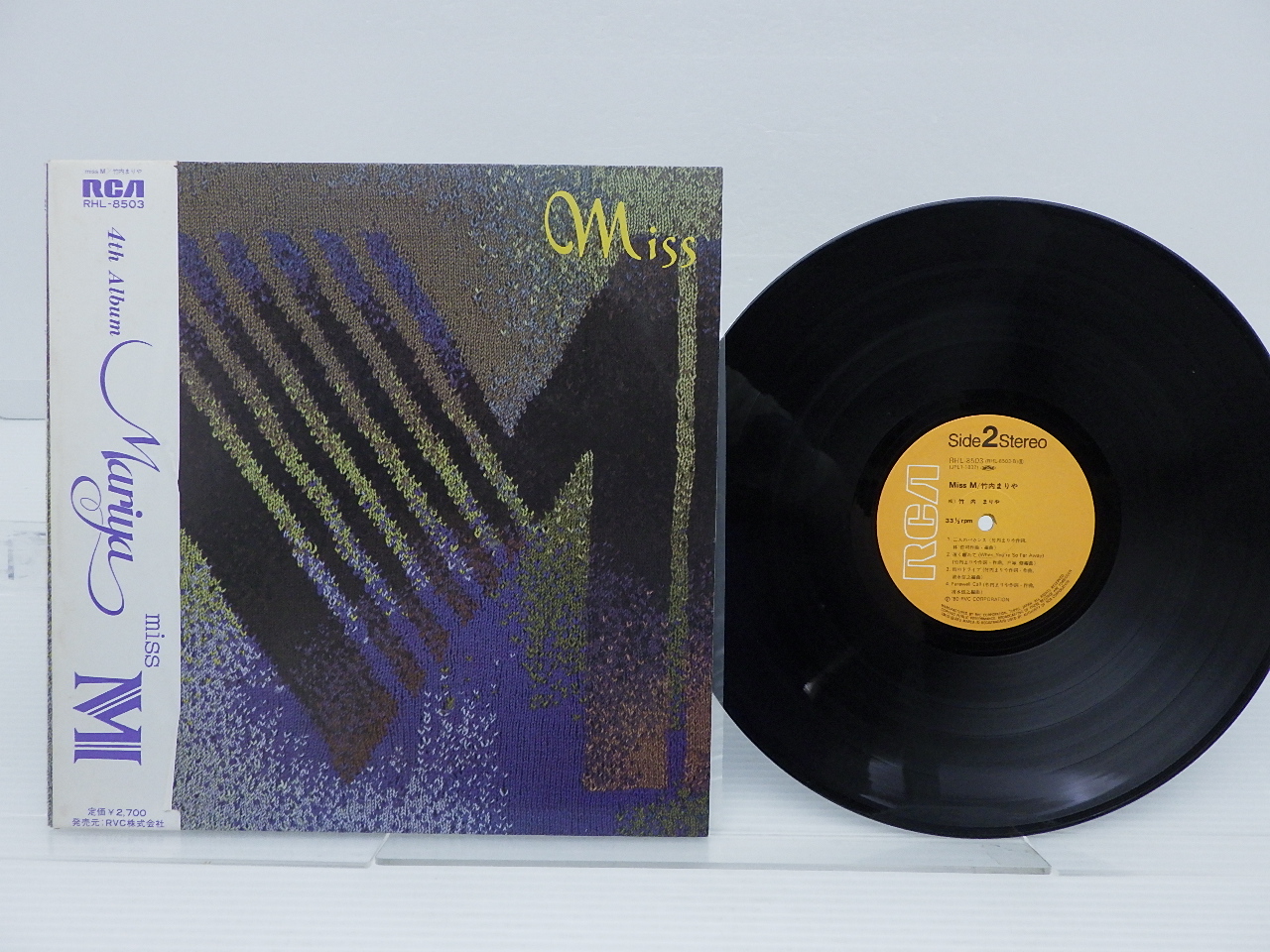 Yahoo!オークション - 竹内まりや「Miss M」LP（12インチ）/RCA Record...