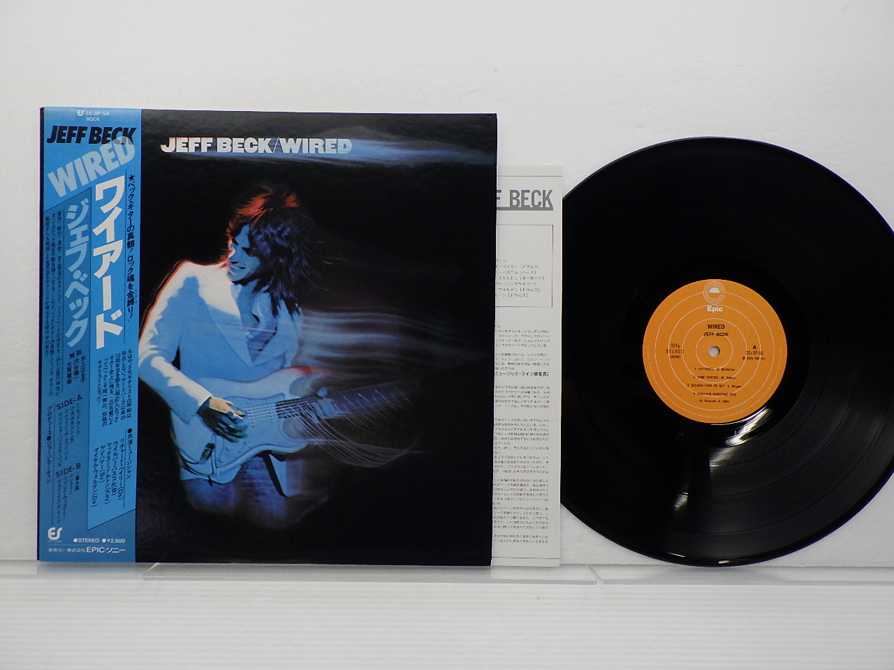 日本代購代標第一品牌【樂淘letao】－Jeff Beck「Wired」LP（12インチ）/Epic(25・3P-59)/ロック