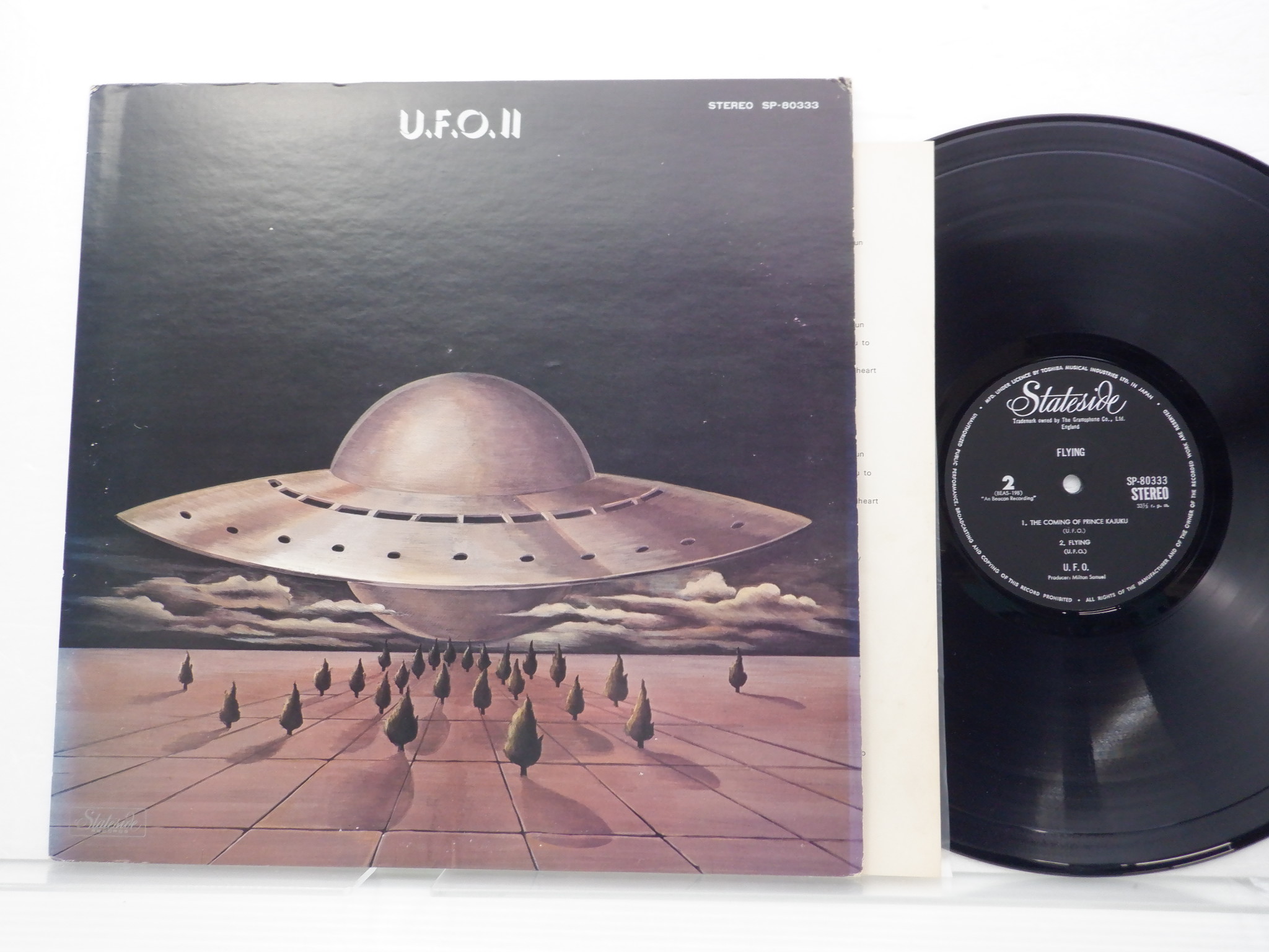 日本代購代標第一品牌【樂淘letao】－UFO「UFO Ⅱ フライング」LP（12インチ）/His Master's Voice(SP 80333)/洋楽ロック
