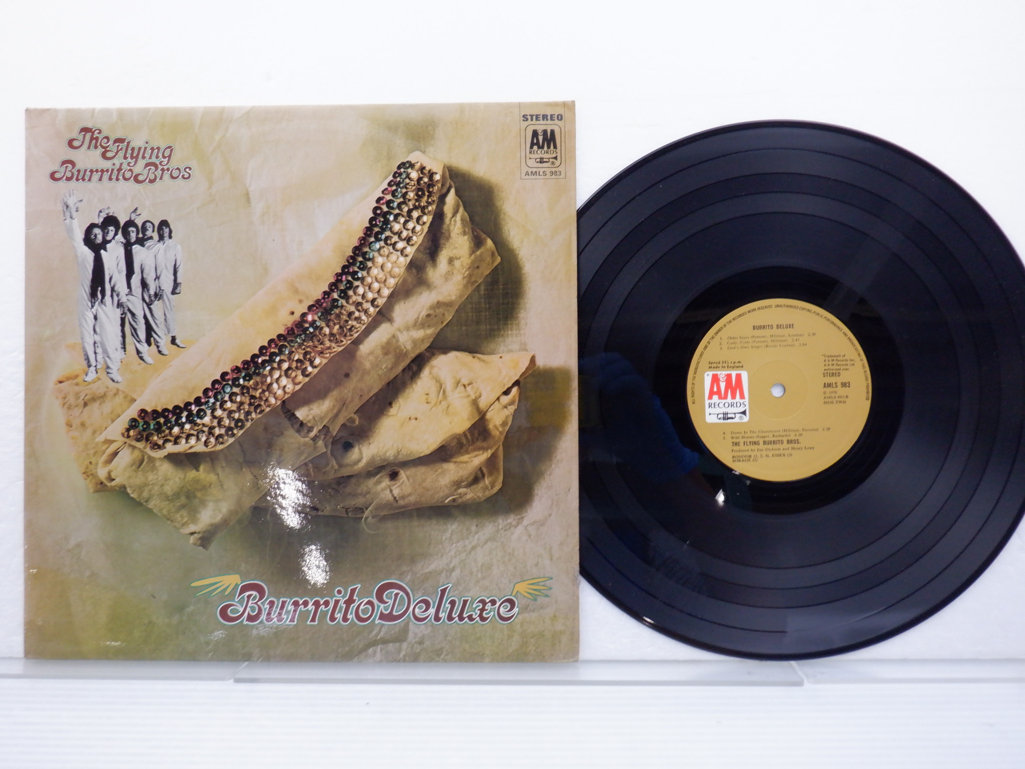 日本代購代標第一品牌【樂淘letao】－The Flying Burrito Bros「Burrito Deluxe」LP（12インチ）/A ...