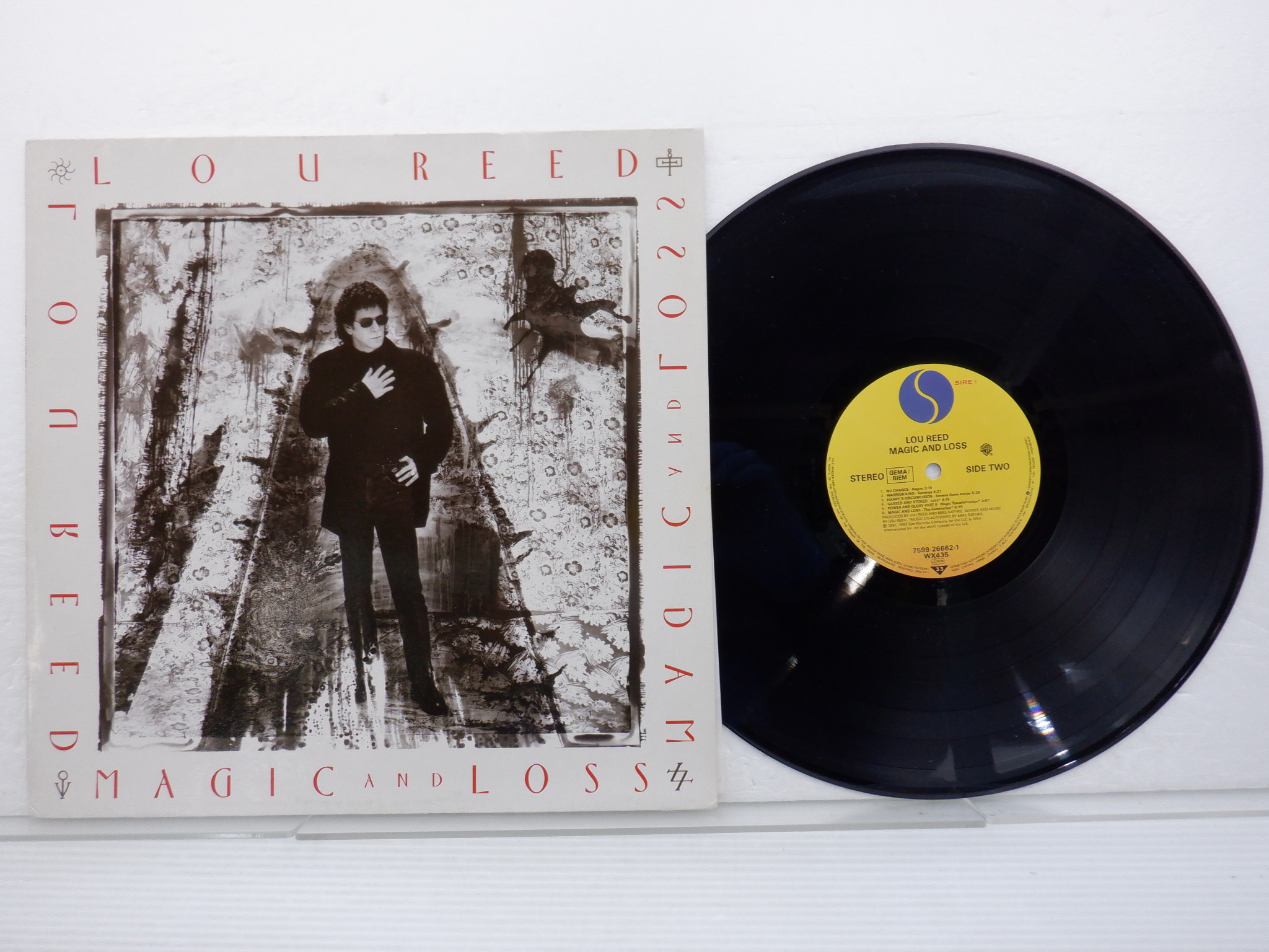 Yahoo!オークション - Lou Reed「Magic And Loss」LP（12インチ）/Sire...