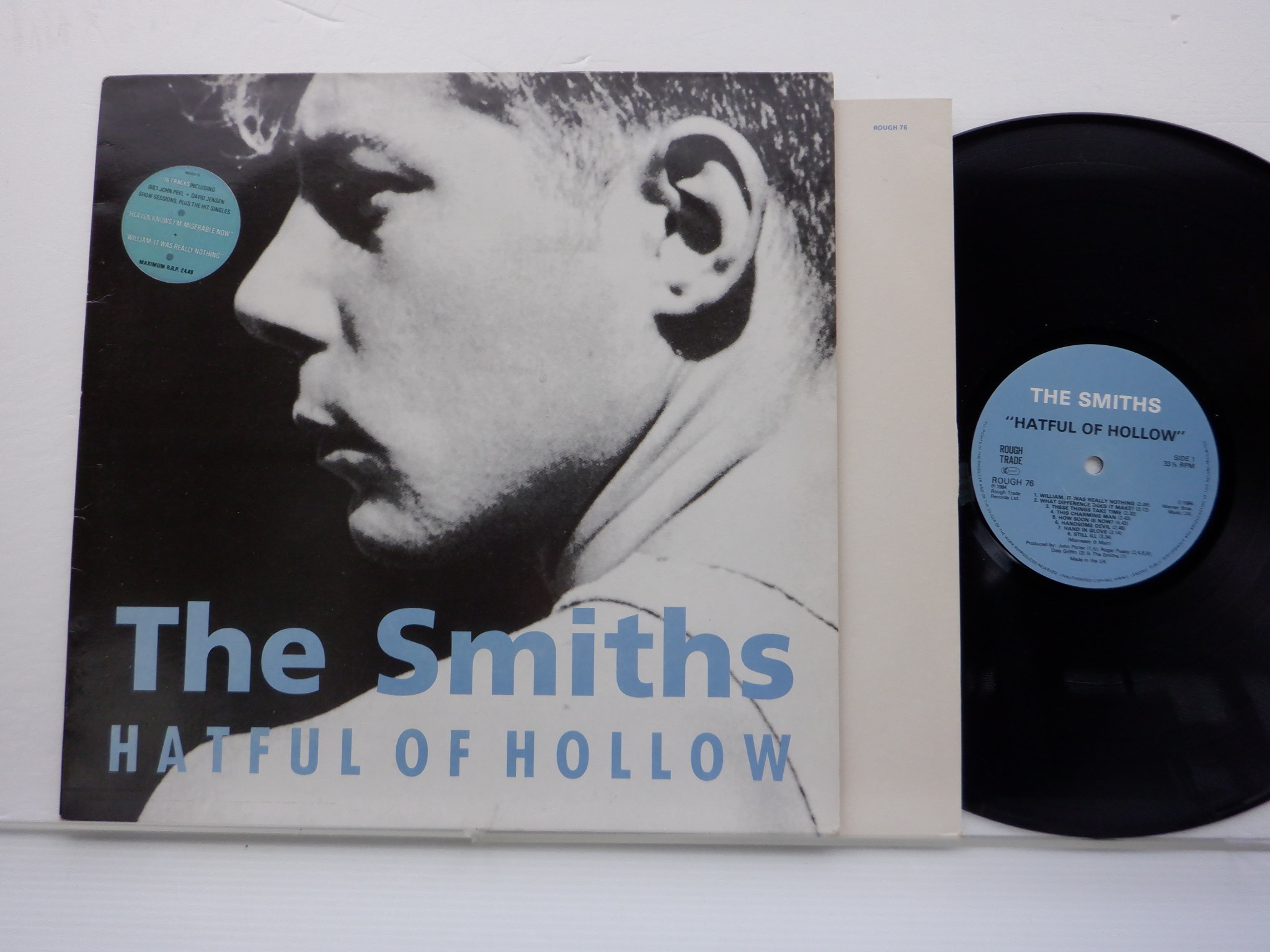 日本代購代標第一品牌【樂淘letao】－【UK盤】The Smiths(ザ・スミス)「Hatful Of Hollow」LP（12インチ）/Rough Trade(ROUGH 76)/Rock