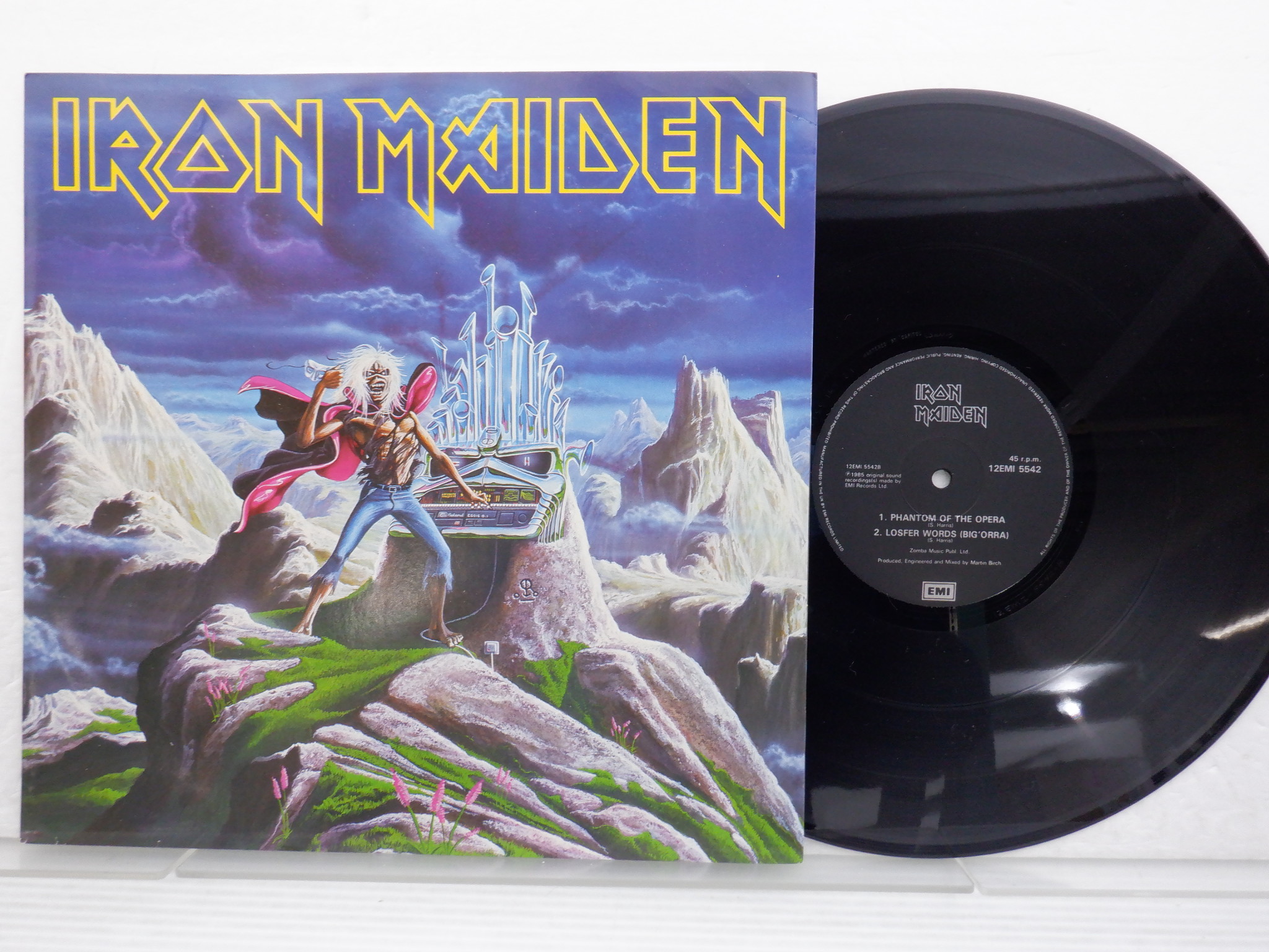 日本代購代標第一品牌【樂淘letao】－Iron Maiden「Run To The Hills (Live)」LP（12インチ）/EMI(12 EMIP 5542)/洋楽ロック